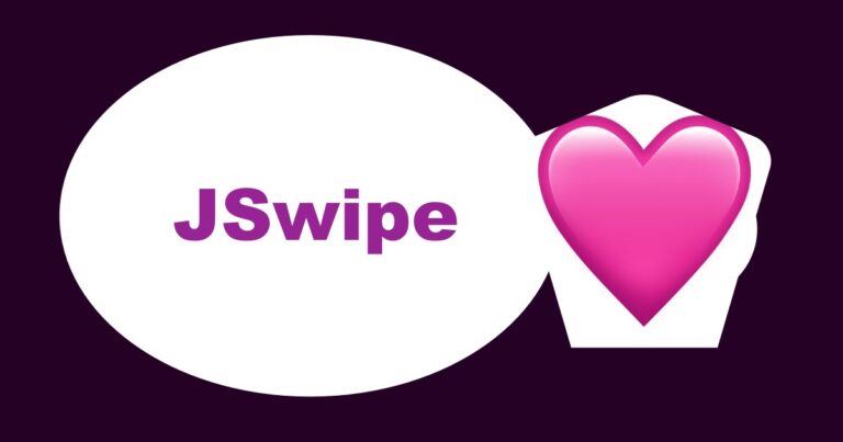 ¿Qué significa un corazón en JSwipe?